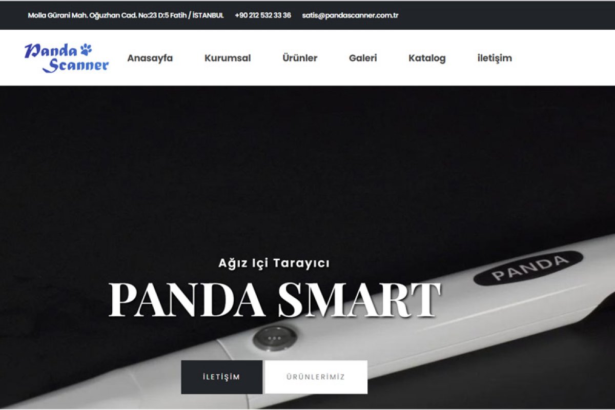PANDA SCANNER - Dental Tarayıcı, Scanner, Dentamax Diş İstanbul